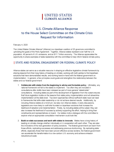 Resources | U.S. Climate Alliance