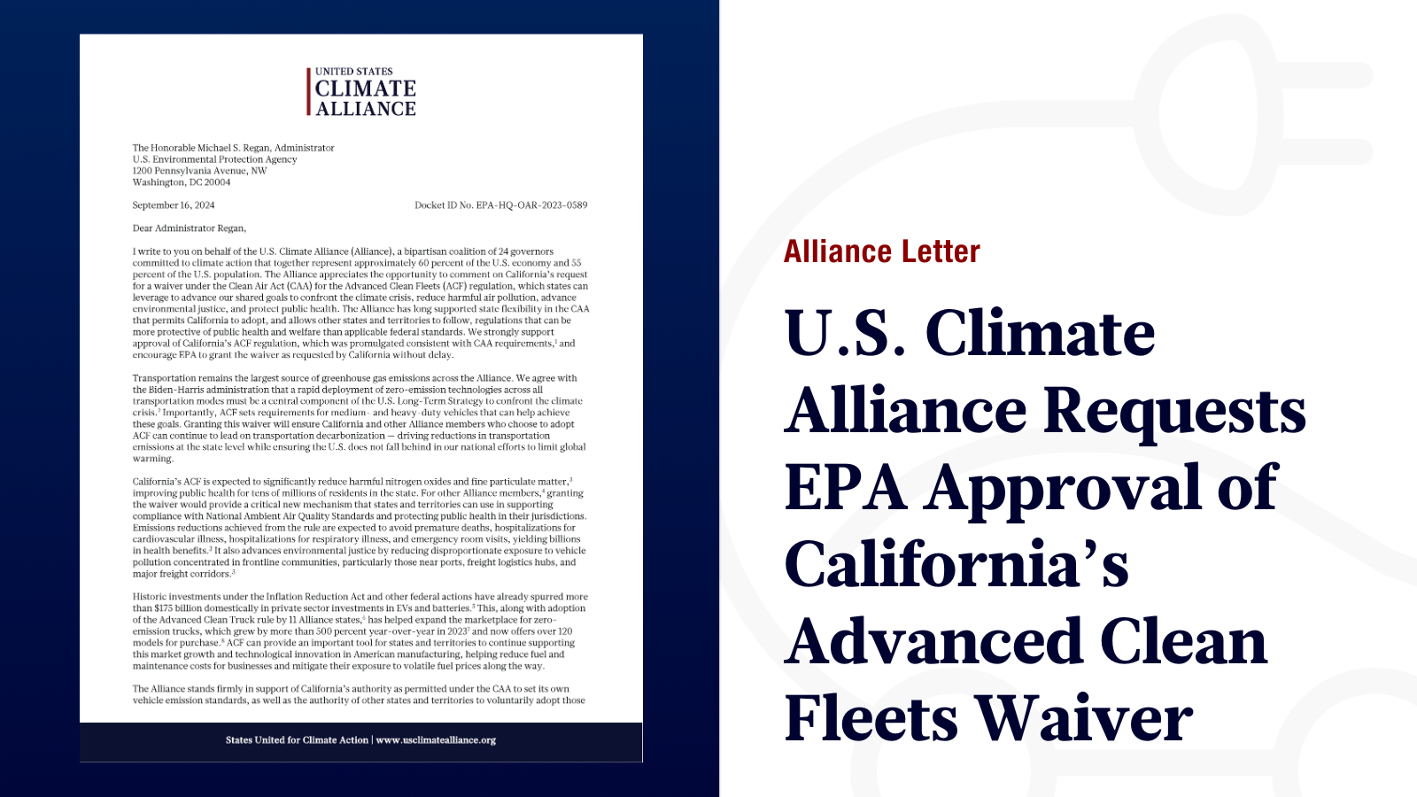 U.S. Climate Alliance Requests EPA Approval of California’s Advanced ...